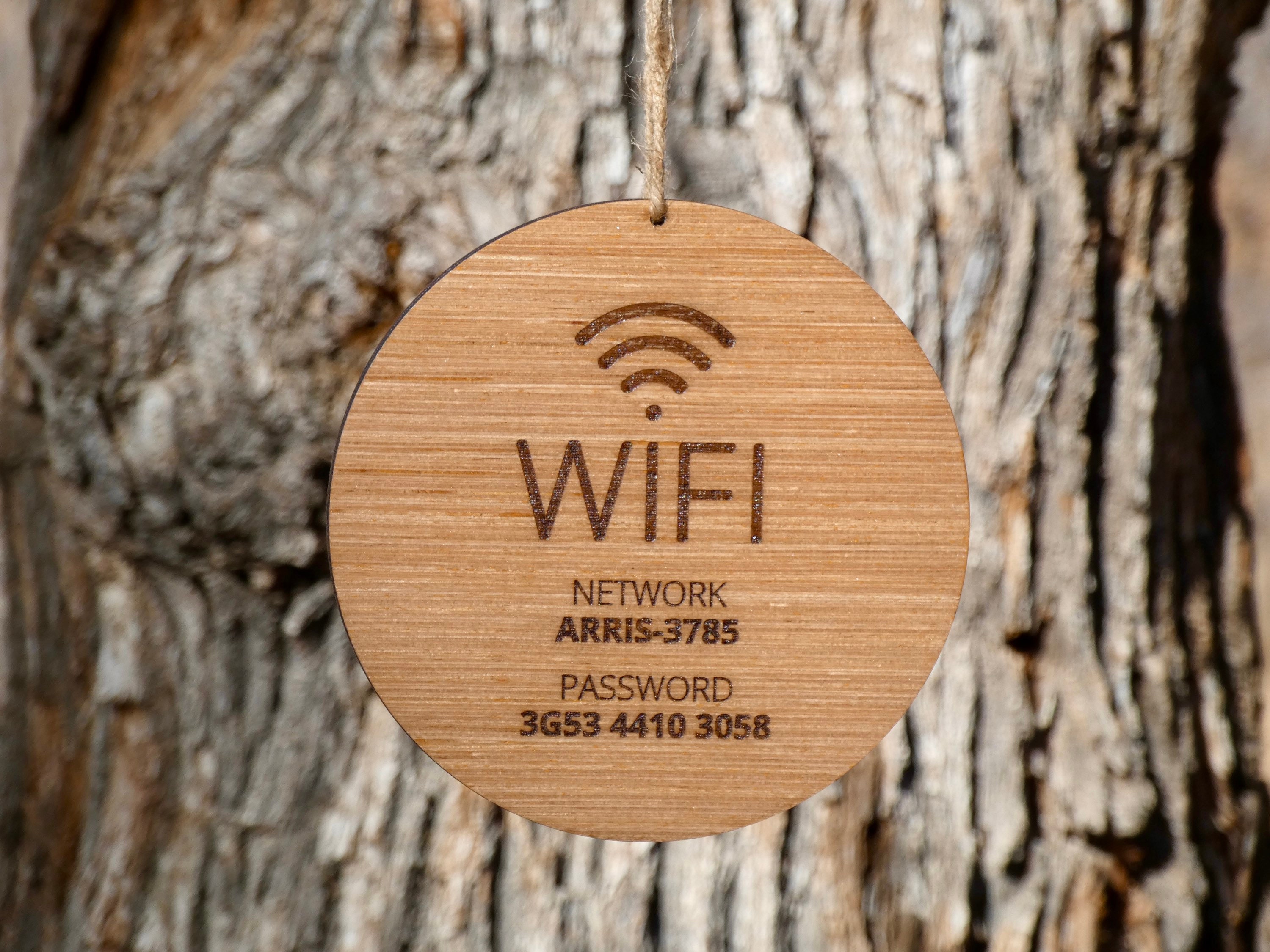 Custom Wifi Sign / Wifi Password Sign / Wooden Wifi Sign / | Etsy