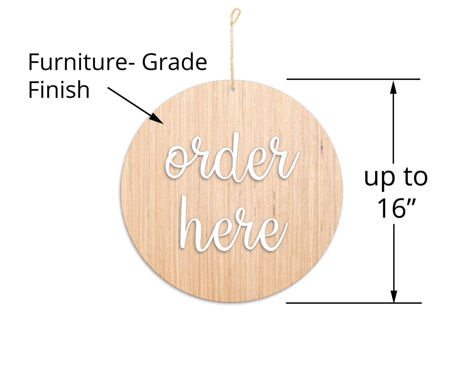 Order Here Sign / Business order Here Sign / - Etsy