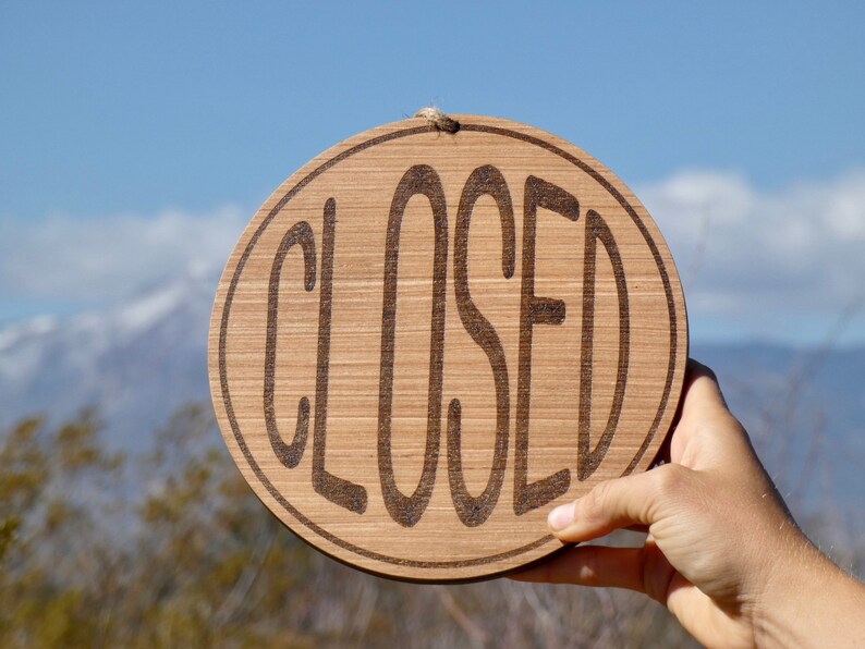 Unique Open Closed Sign / Business Open Sign / Open Sign / - Etsy