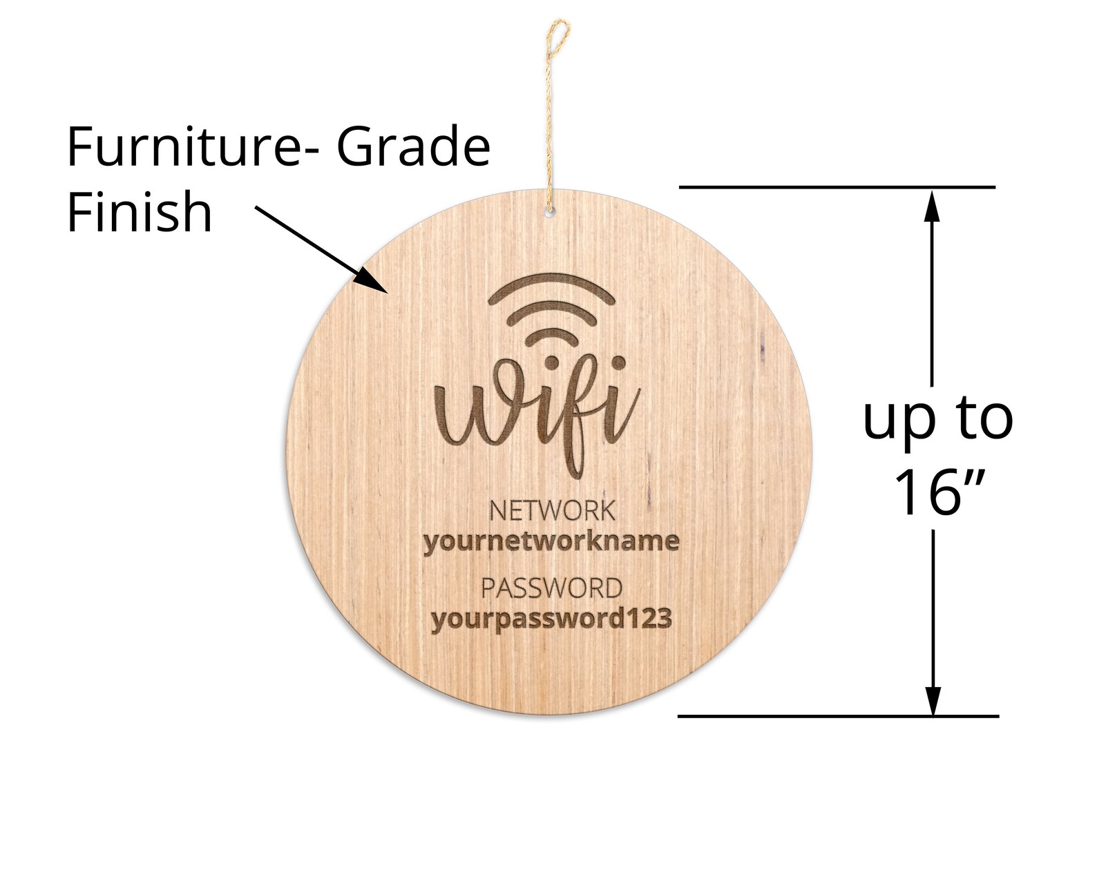 Personalized Wifi Password Sign / Business Wifi Sign / - Etsy