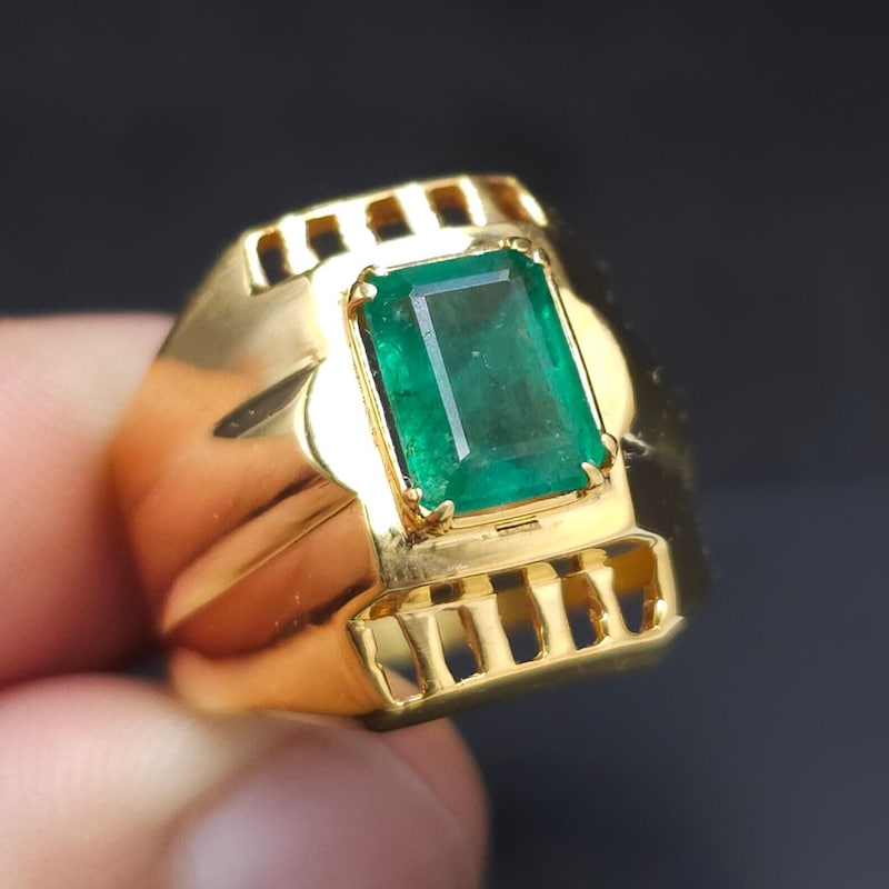 Gold Ring for Men - Etsy