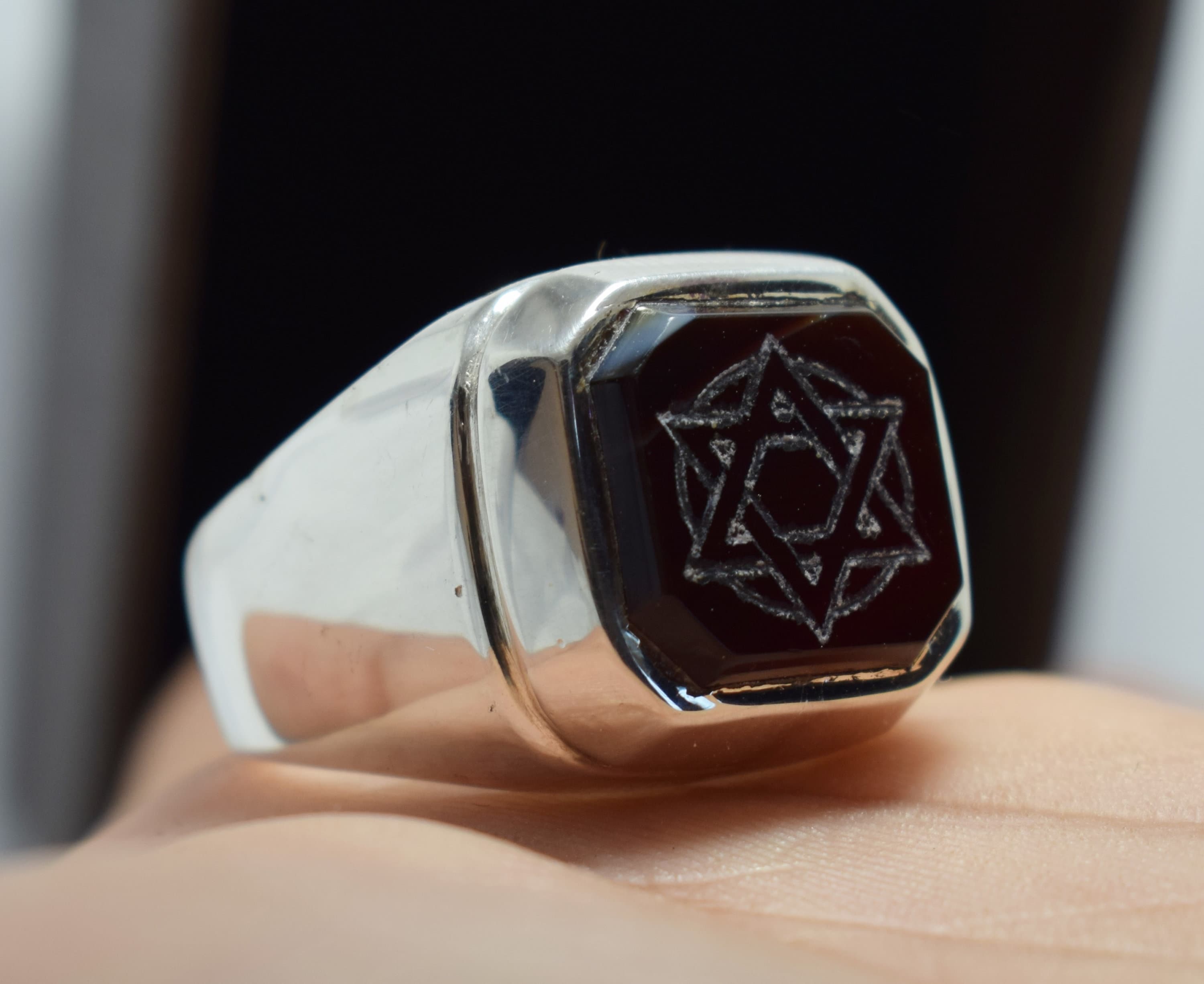 Talisman Muhru Suleiman Seal of Prophet Suleiman Sterling - Etsy UK