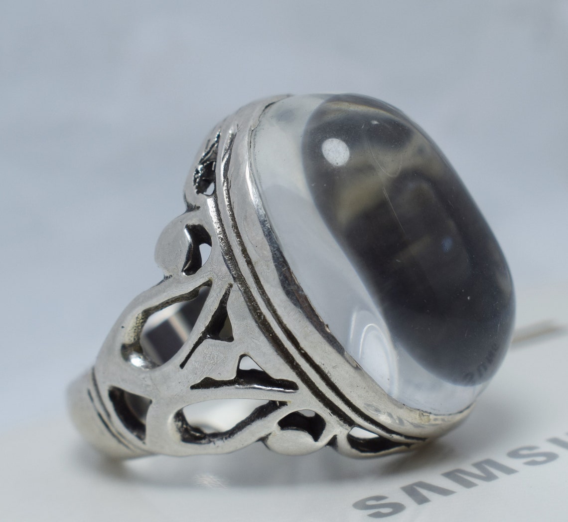 Mens Dur e Najaf Ring Moonstone Ring 925 Sterling Silver Bague | Etsy