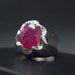 Mens Ruby Ring From African Mines High Quality Flux Filled - Etsy
