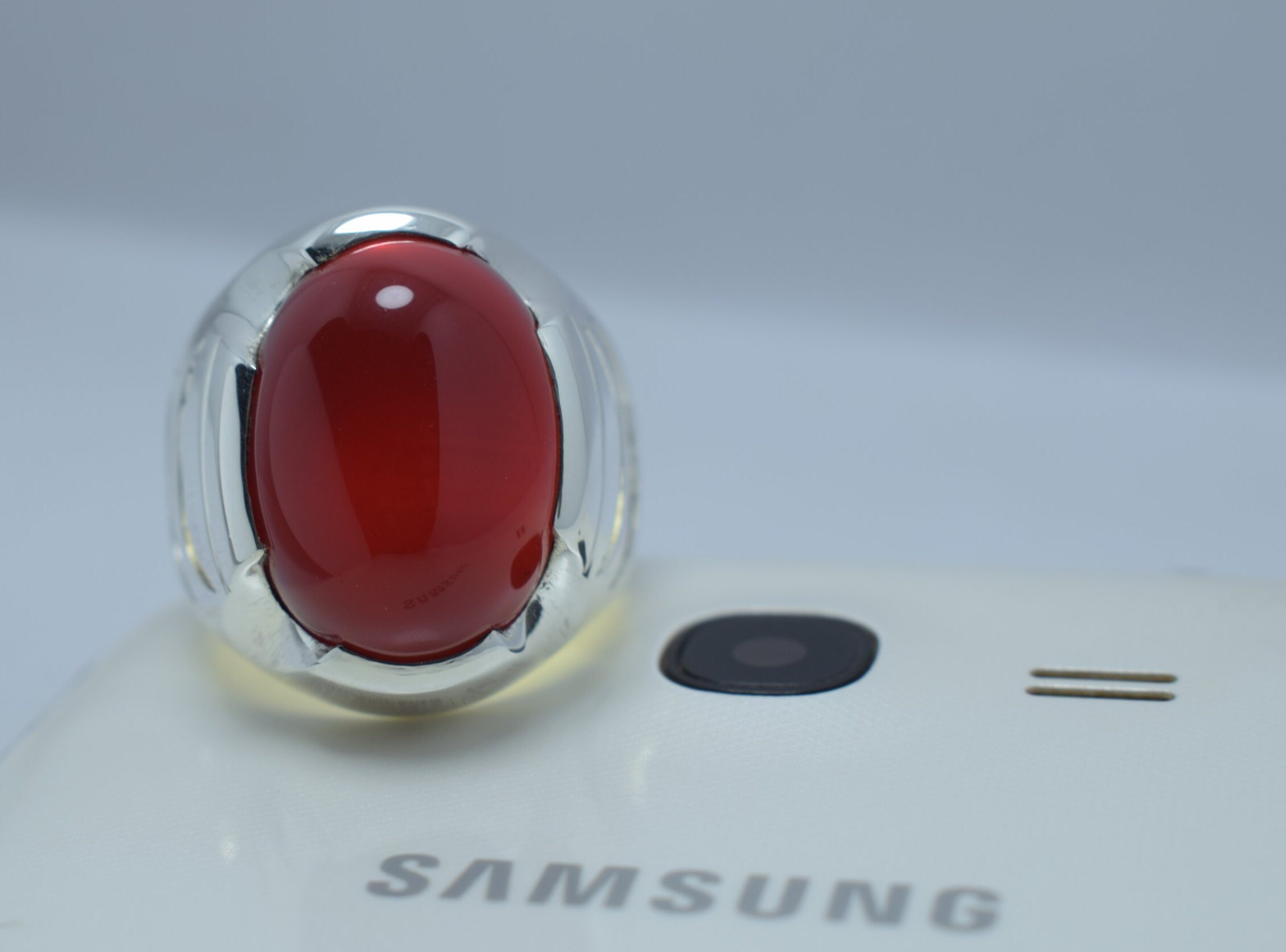 Yemeni Aqeeq Ring Akik Ring Kabadi Yaman Bague 925 Sterling | Etsy