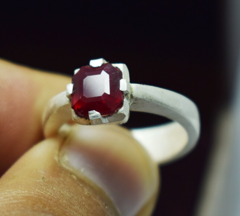 Rubin Ring Taube Blut rot Rubin Stein Womens Rubin Edelstein Ringe ...