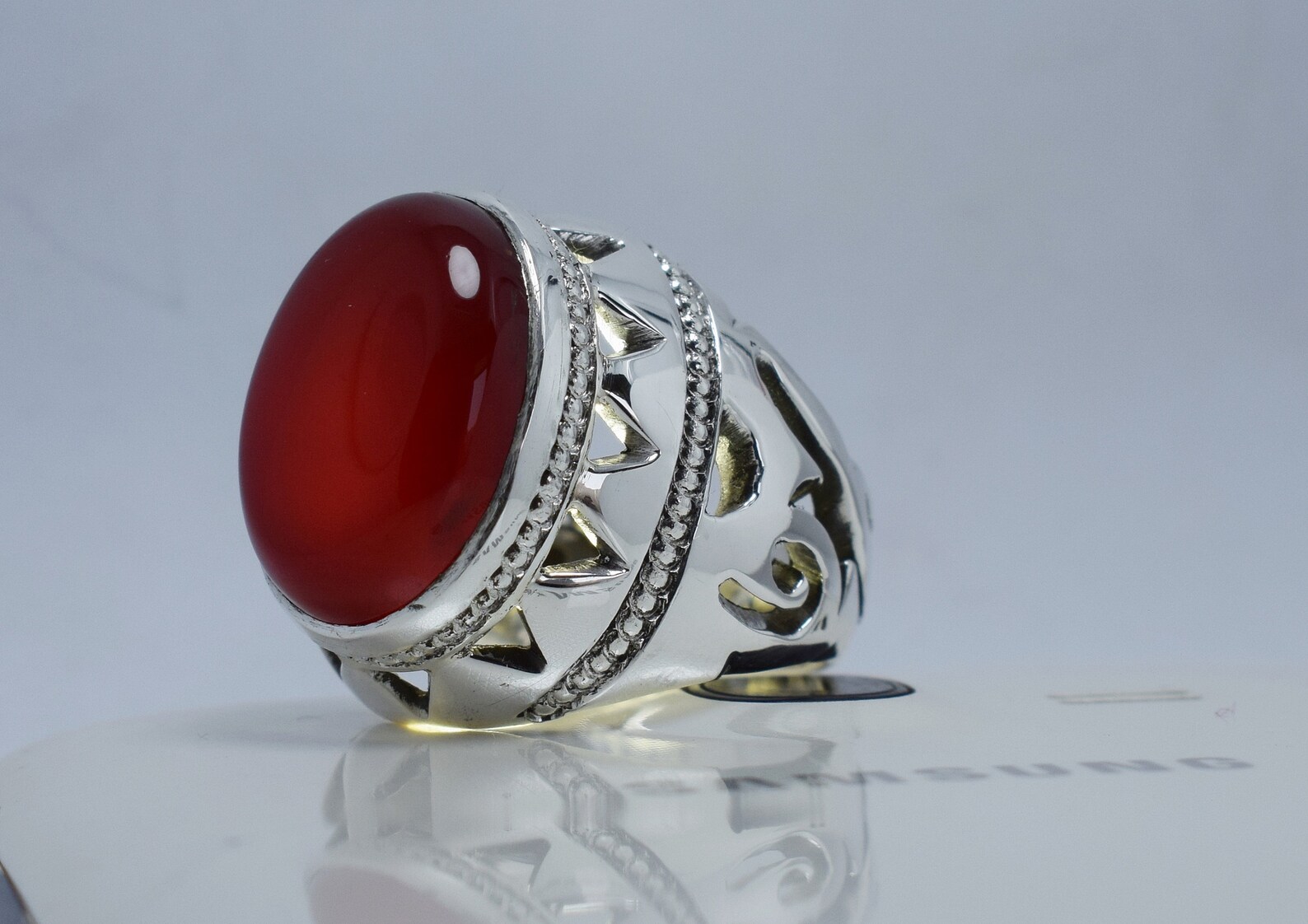 Beautiful Dark Brown Blood Red Yemeni Aqeeq Yaman Aqiq Yemen - Etsy