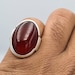 Unisex Aqeeq Ring Real Agate Gemstone Jewelry Rings Handmade - Etsy