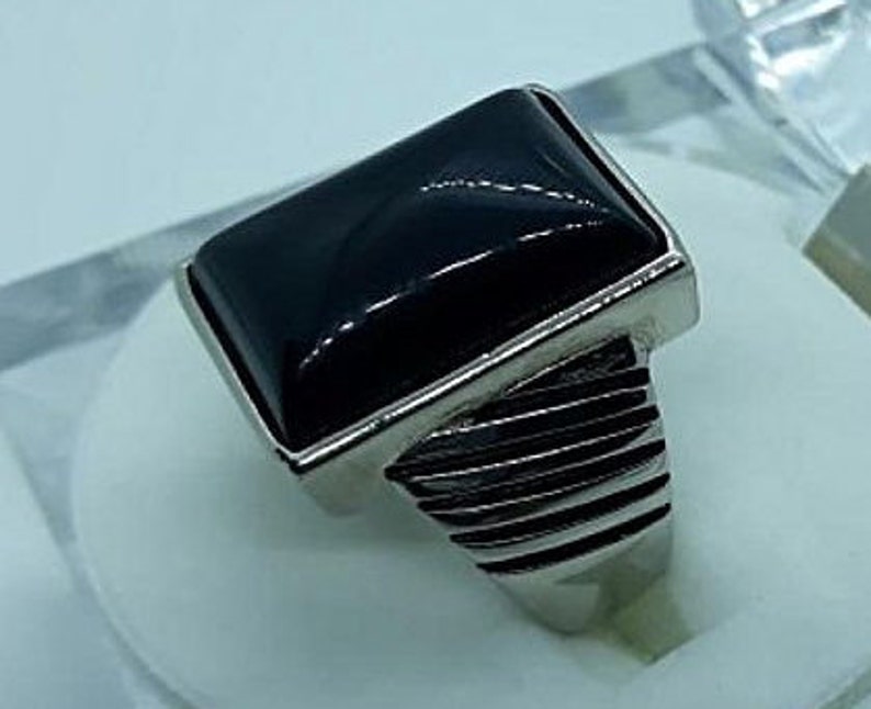 Natural Dark Black Blood Red Yemeni Aqeeq Ring Yamni Akik Ring - Etsy