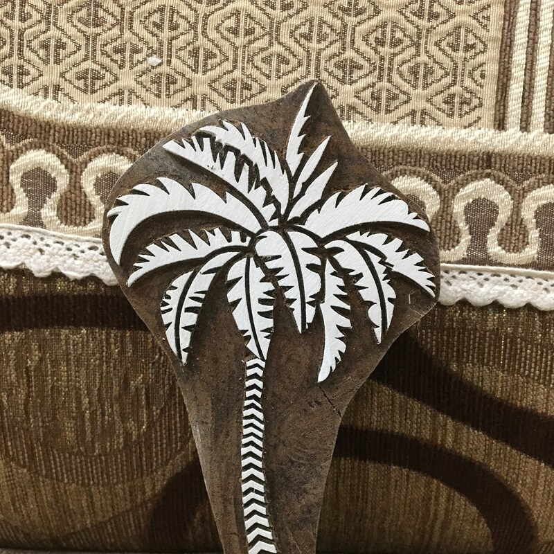 Block Print Tree - Etsy