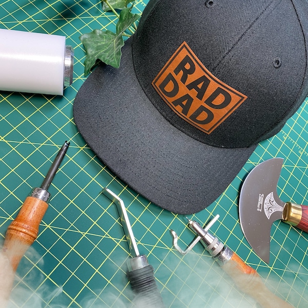 Rad Dad Leather Hat - Etsy