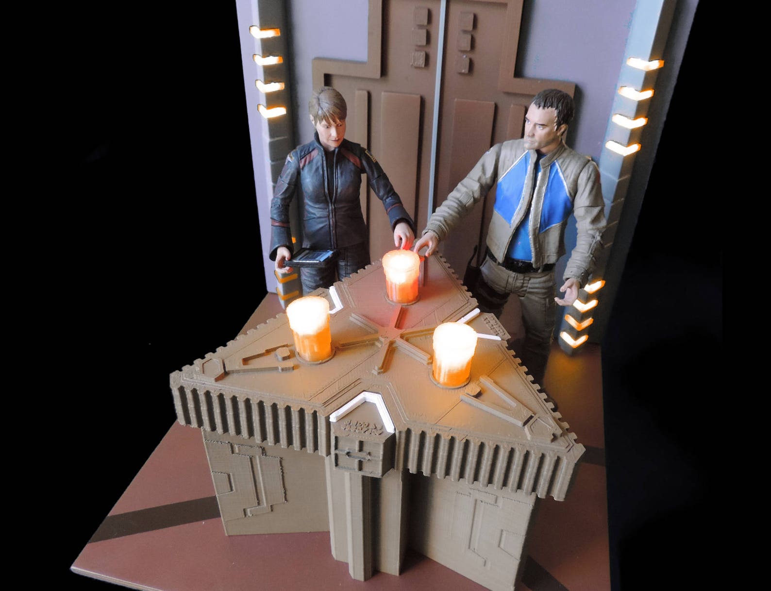 Stargate ZPM Diorama Model Kit (3D Printable STL Files) - Etsy