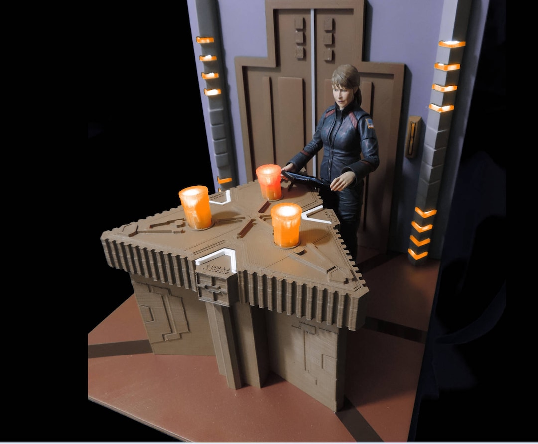 Stargate ZPM Diorama Model Kit (3D Printable STL Files) - Etsy
