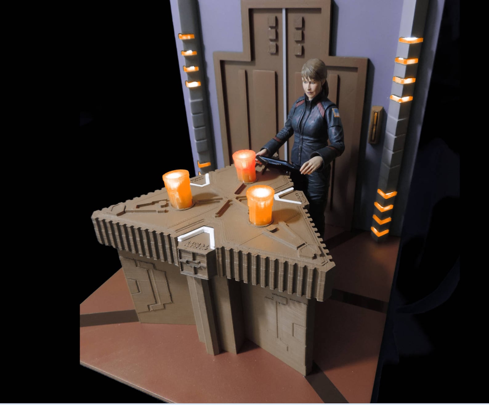 Stargate ZPM Diorama Model Kit (3D Printable STL Files) - Etsy