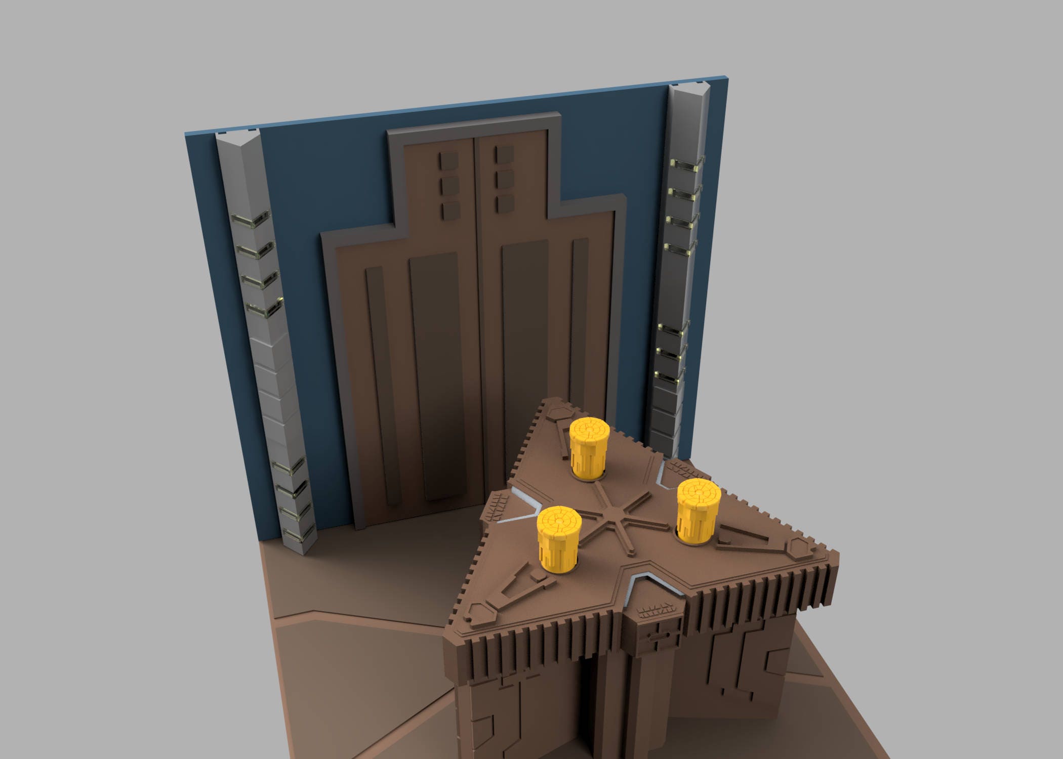 Stargate ZPM Diorama Model Kit (3D Printable STL Files) - Etsy