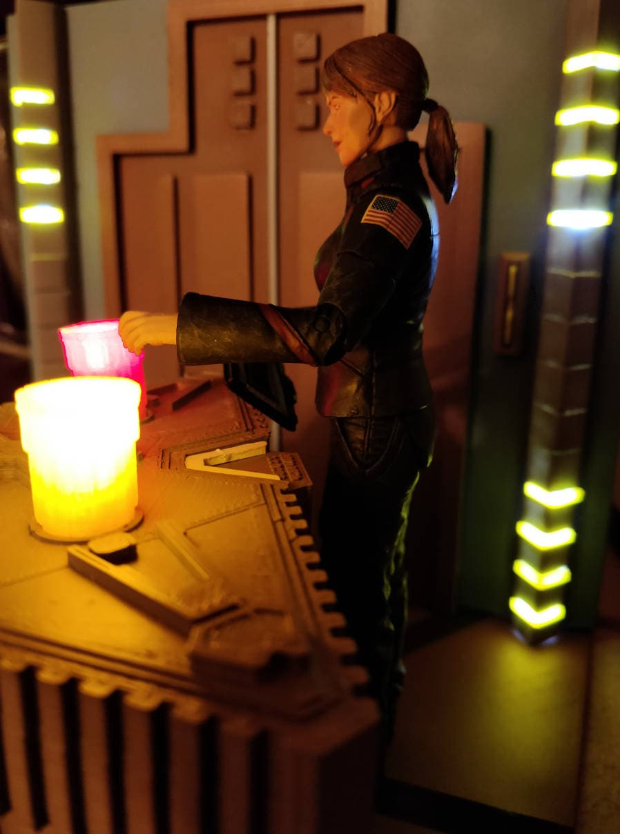 Stargate ZPM Diorama Model Kit (3D Printable STL Files) - Etsy