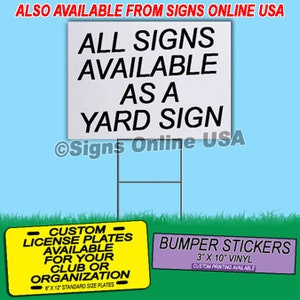 Please Deliver All Packages Inside the Gate Metal Sign / - Etsy