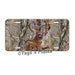 Deer Hunting Hunter License Plate Tag or Decal Personalized Buck Doe ...