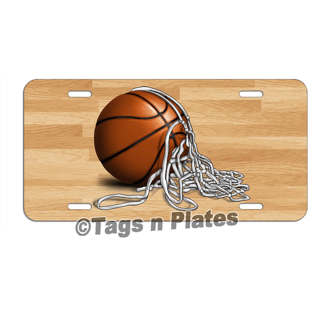 Basketball Player / Basketball Fan / Basketball / License Plate Tag or ...
