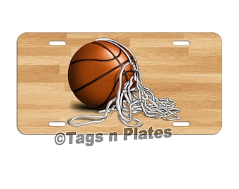 Basketball License Plate - Etsy