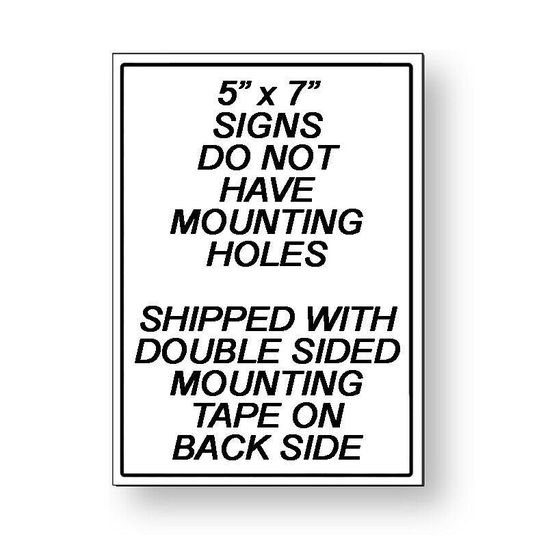 Do Not Block Mailbox Metal Sign / Decal / Yard Sign Warning - Etsy