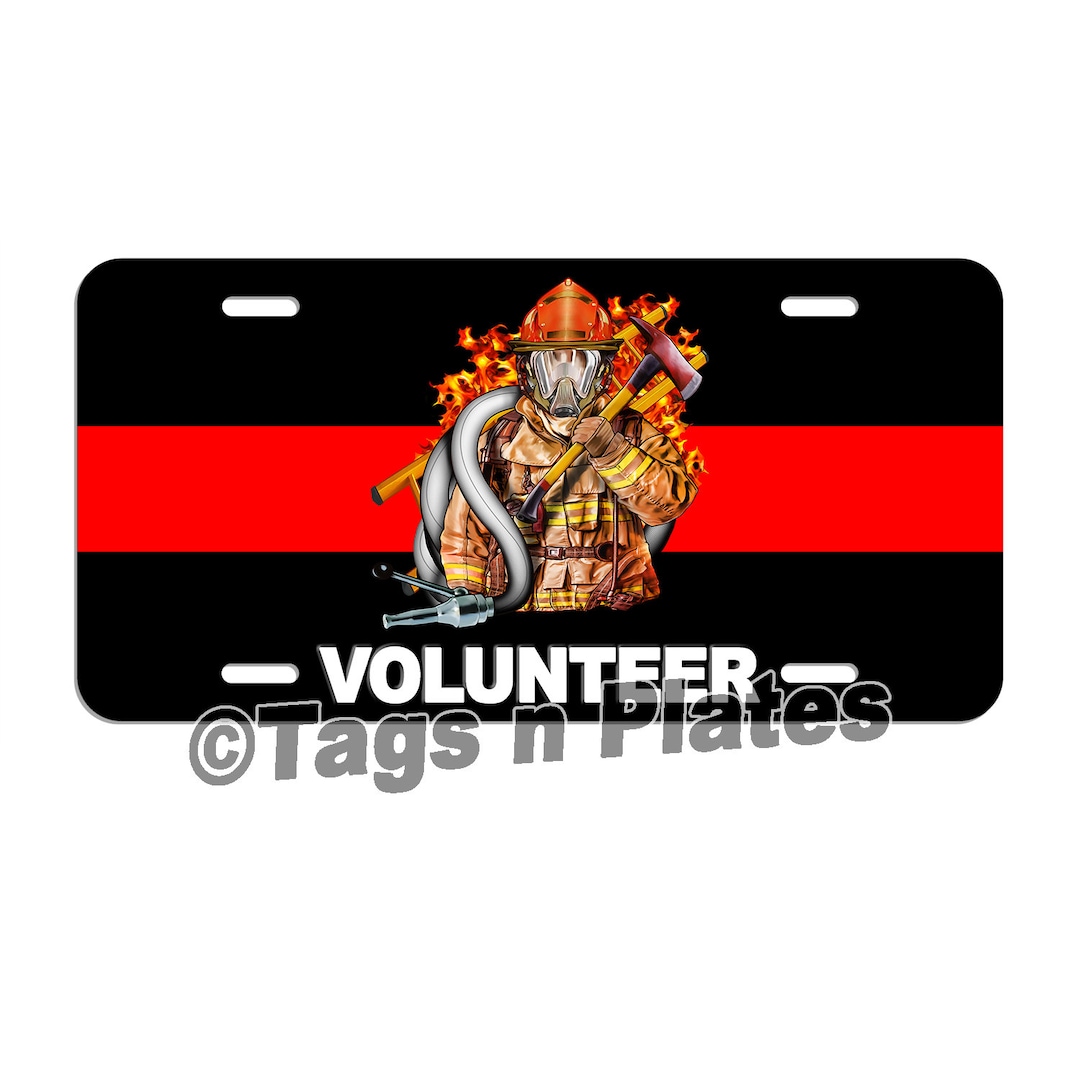 Fire Fighter / Fire Department / Red Line / Volunteer Fire Department ...