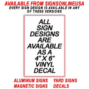 Pick up Packages Here Arrows Down Metal Sign / Magnetic Sign / Decal ...