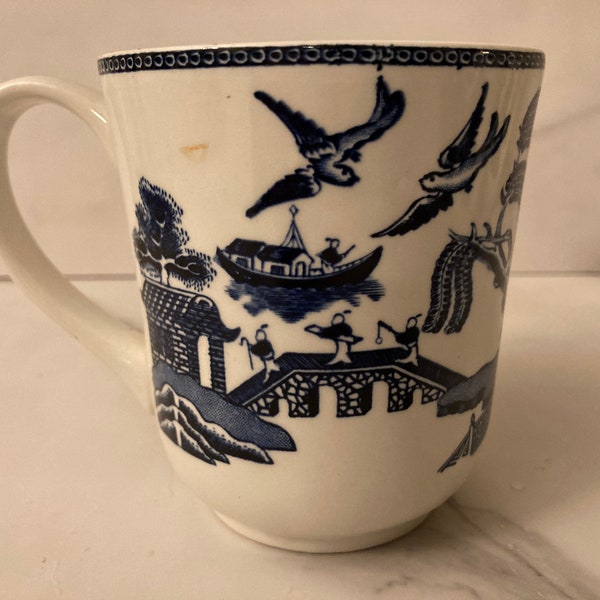Blue Willow Mugs - Etsy