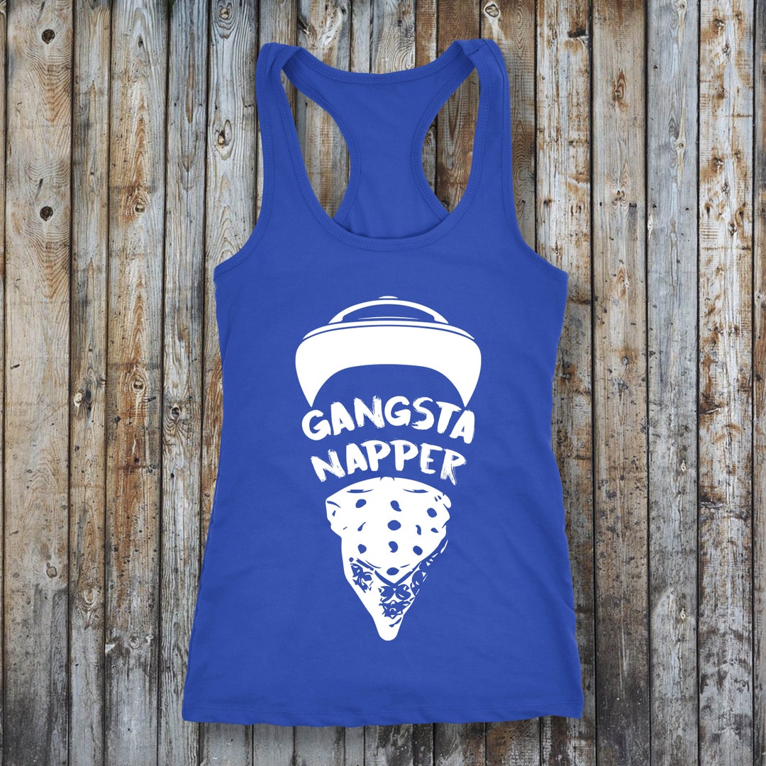 Gangster Napper Racerback Tank Top - Softest Fitness Gym Tank Top, Yoga ...