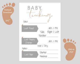 Baby Daily Routine Planner, Baby Eating Schedule, Baby Sleeping ...