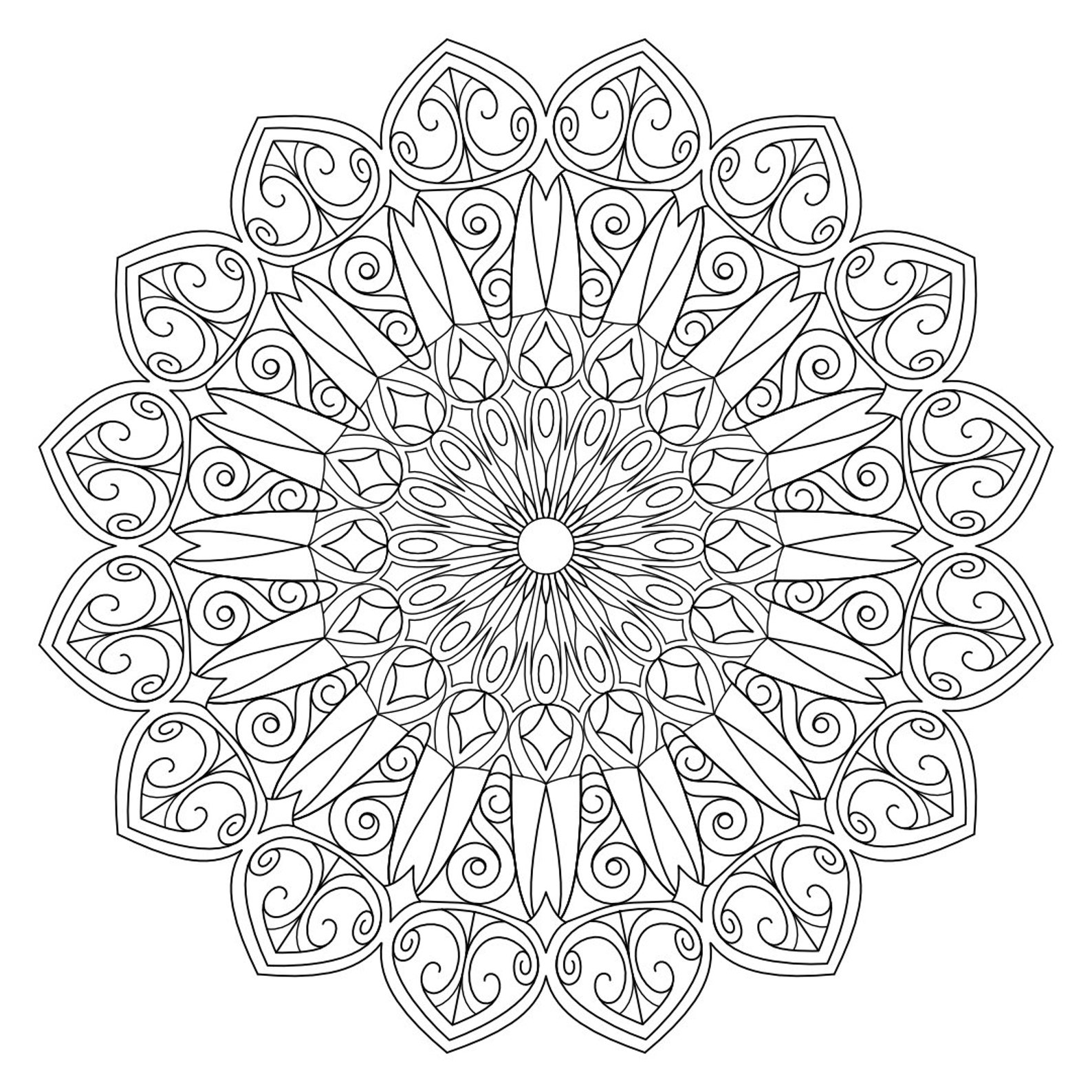 Mandala Coloring Pages, Printable Mandala Designs, Instant Download ... Mandala Coloring Pages, Printable Mandala Designs, Instant Download ...