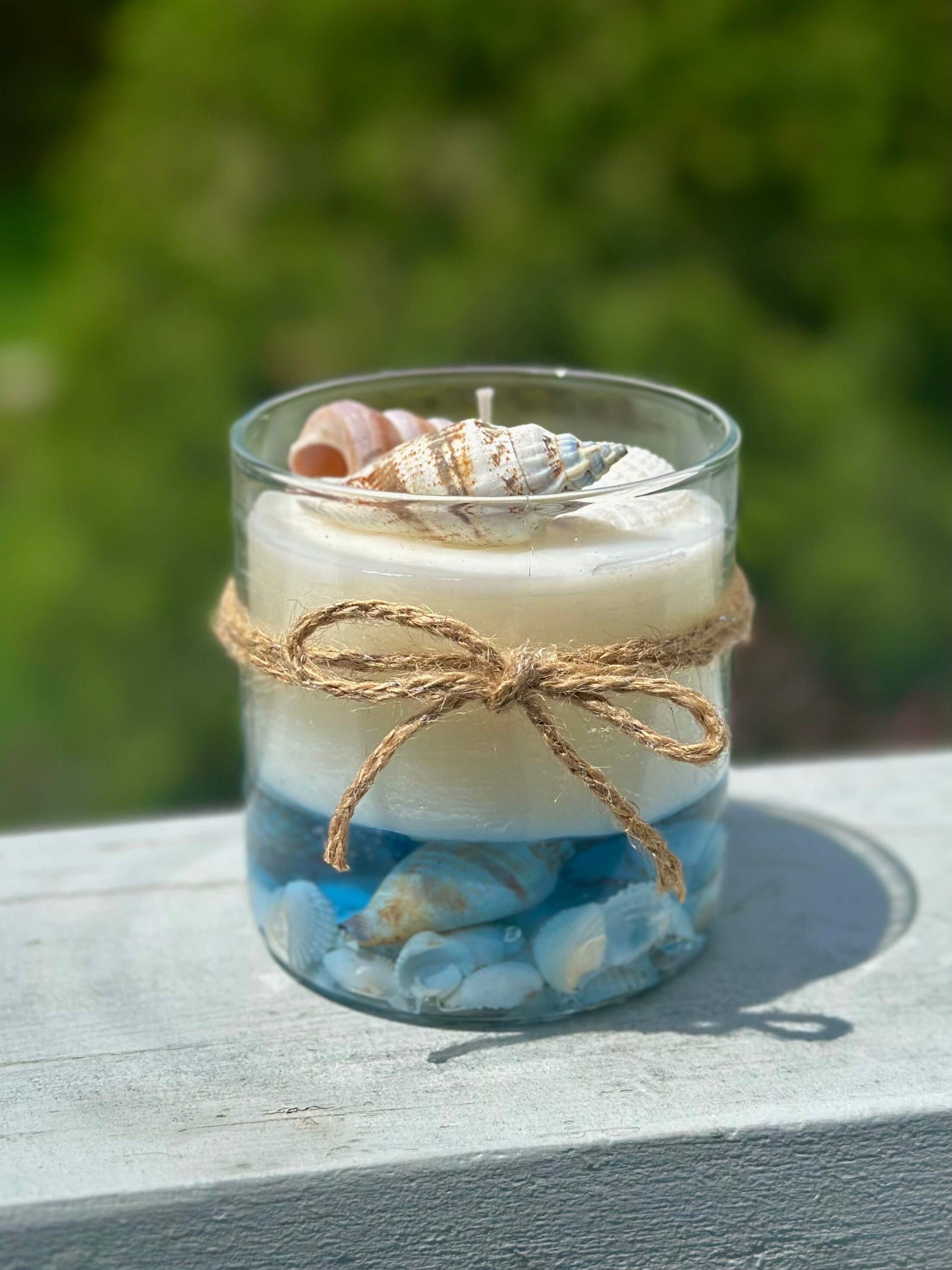 Beach Seashell Gel Candle - Etsy