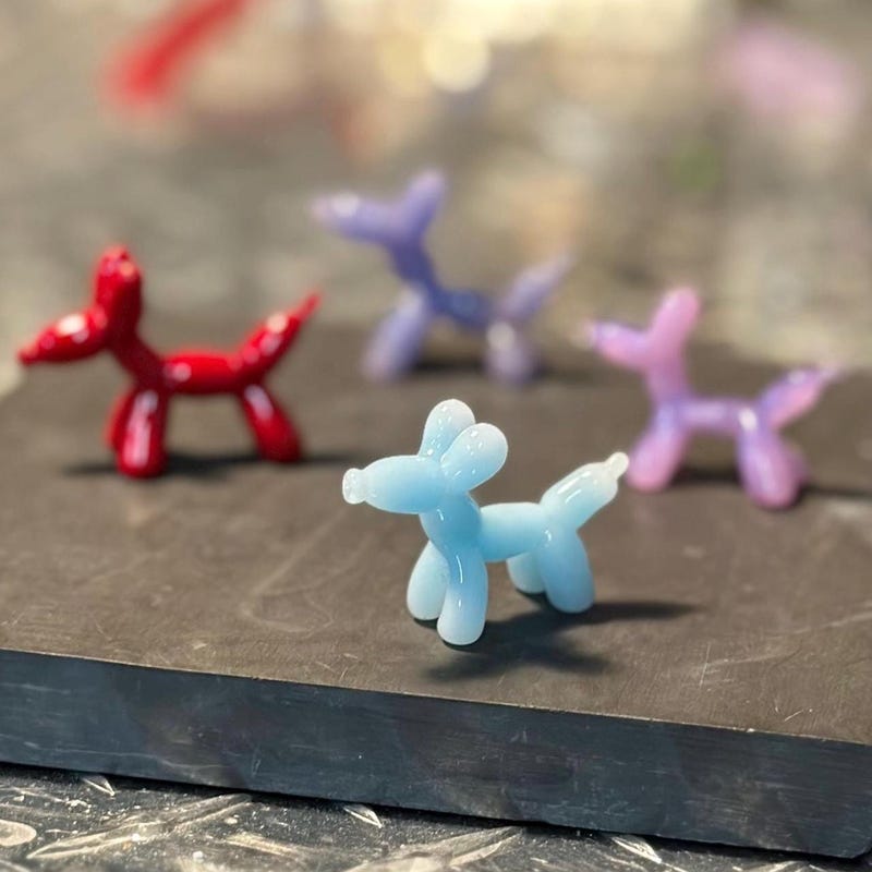 Balloon Dog Figurine - Etsy