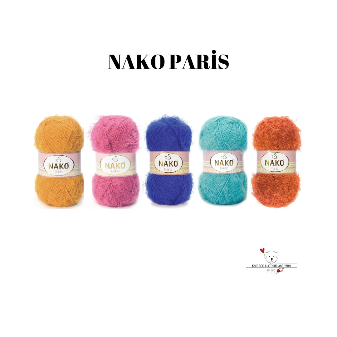 NAKO PARIS / Nako Yarn, Knitting Yarn, Crochet Yarn, Turkish Yarn, Acrylic Yarn, Soft Yarn ...