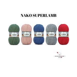 Nako Superlambs Special// Worsted Yarn, Nako Yarn, Knitting Yarn ...