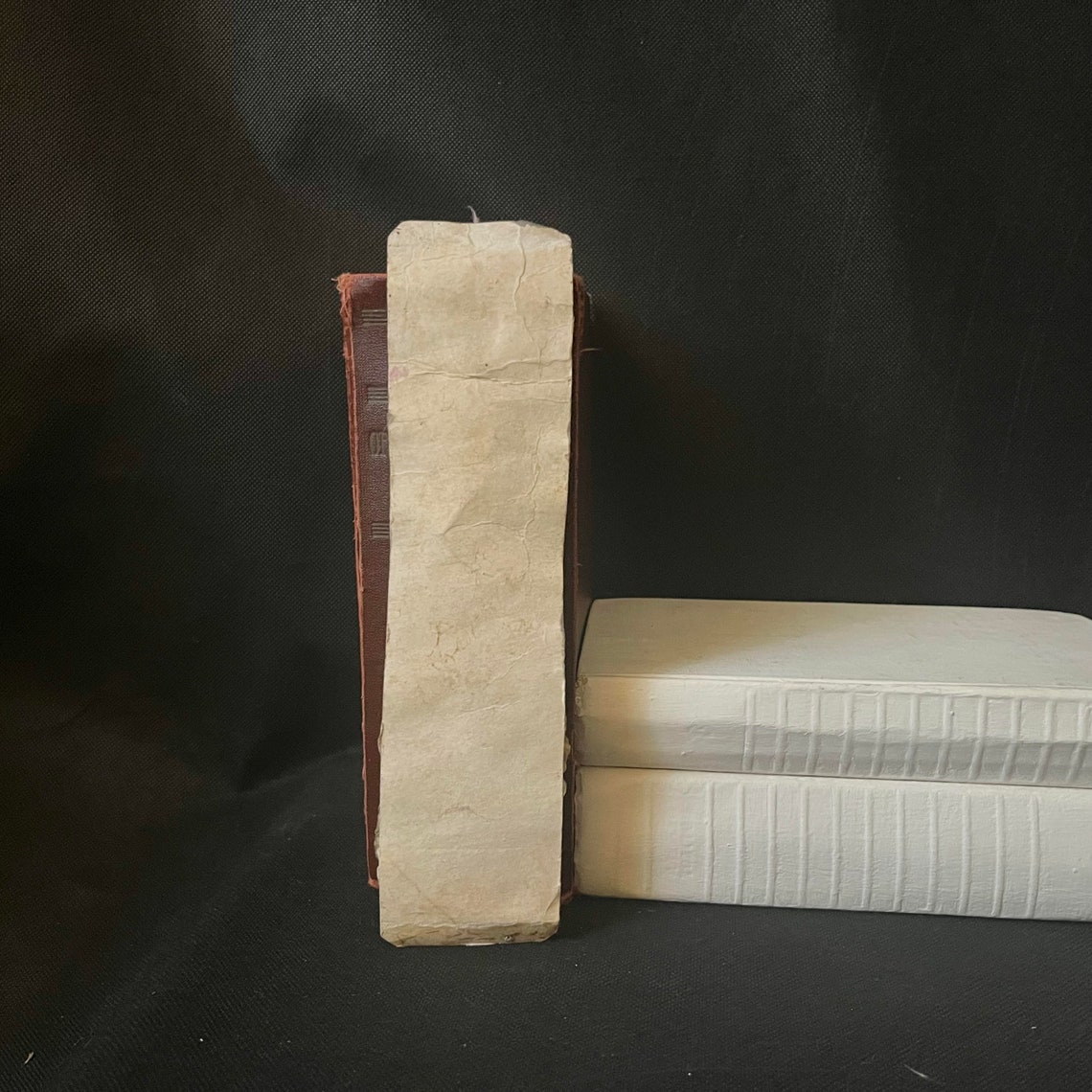 Antique Bookmark, Rare Victorian Bookmark, Vintage Spun Cotton Paper ...