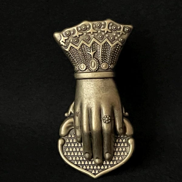 Brass Hand - Etsy