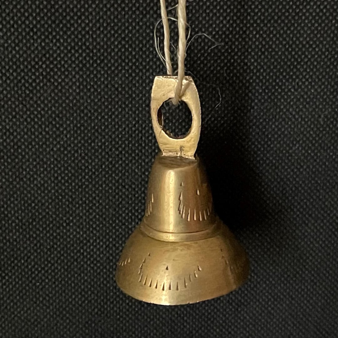 Vintage Bells Old Bells Brass Hanging Bell Brass Bell Vintage Small ...