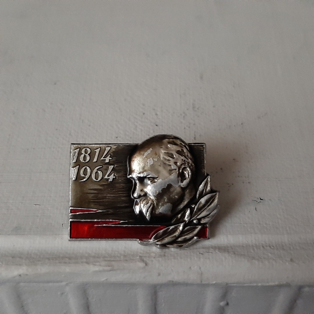 Ukrainian Lapel Pins Vintage National Pride Taras Shevchenko Vintage ...