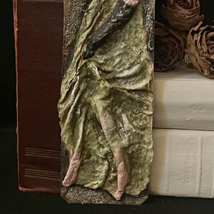 Antique Bookmark, Rare Victorian Bookmark, Vintage Spun Cotton Paper ...