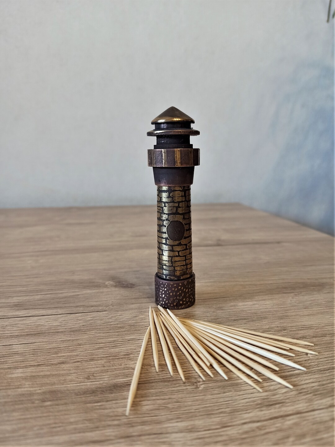 Toothpick Rack Lighthouse Handmade Kitchen Decor Toothpick Storage Jar ...
