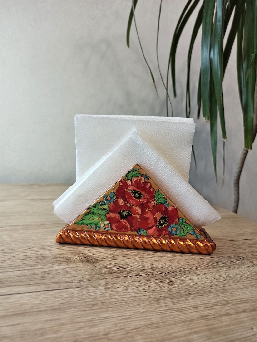 Paper Napkin Holder Wooden Napkin Rack Eco-friendly Wooden Napkin ...