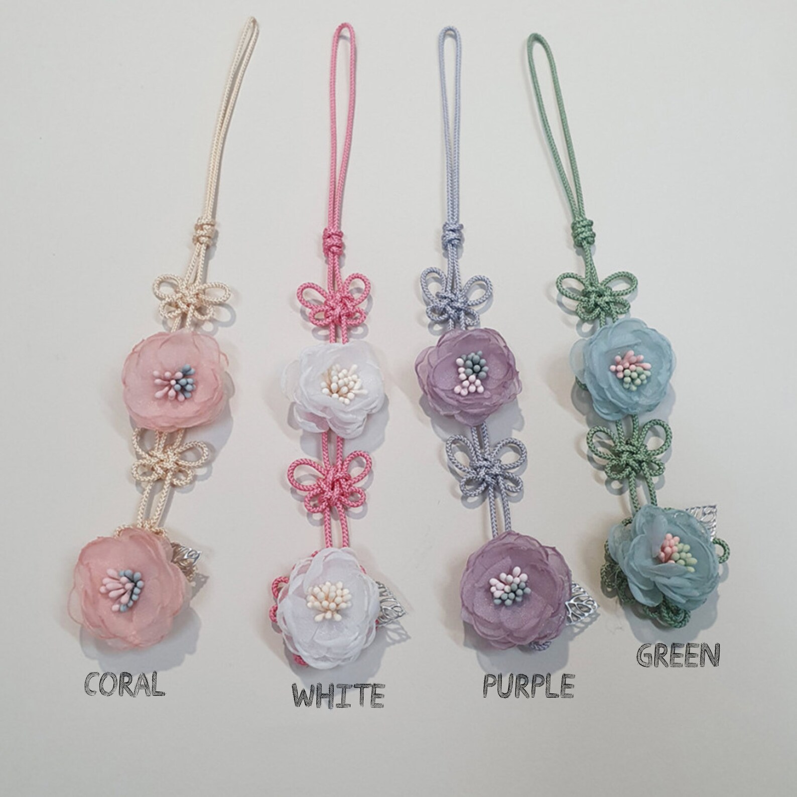 Pure Rose Norigae Accessory for Hanbok 노리개 | Etsy