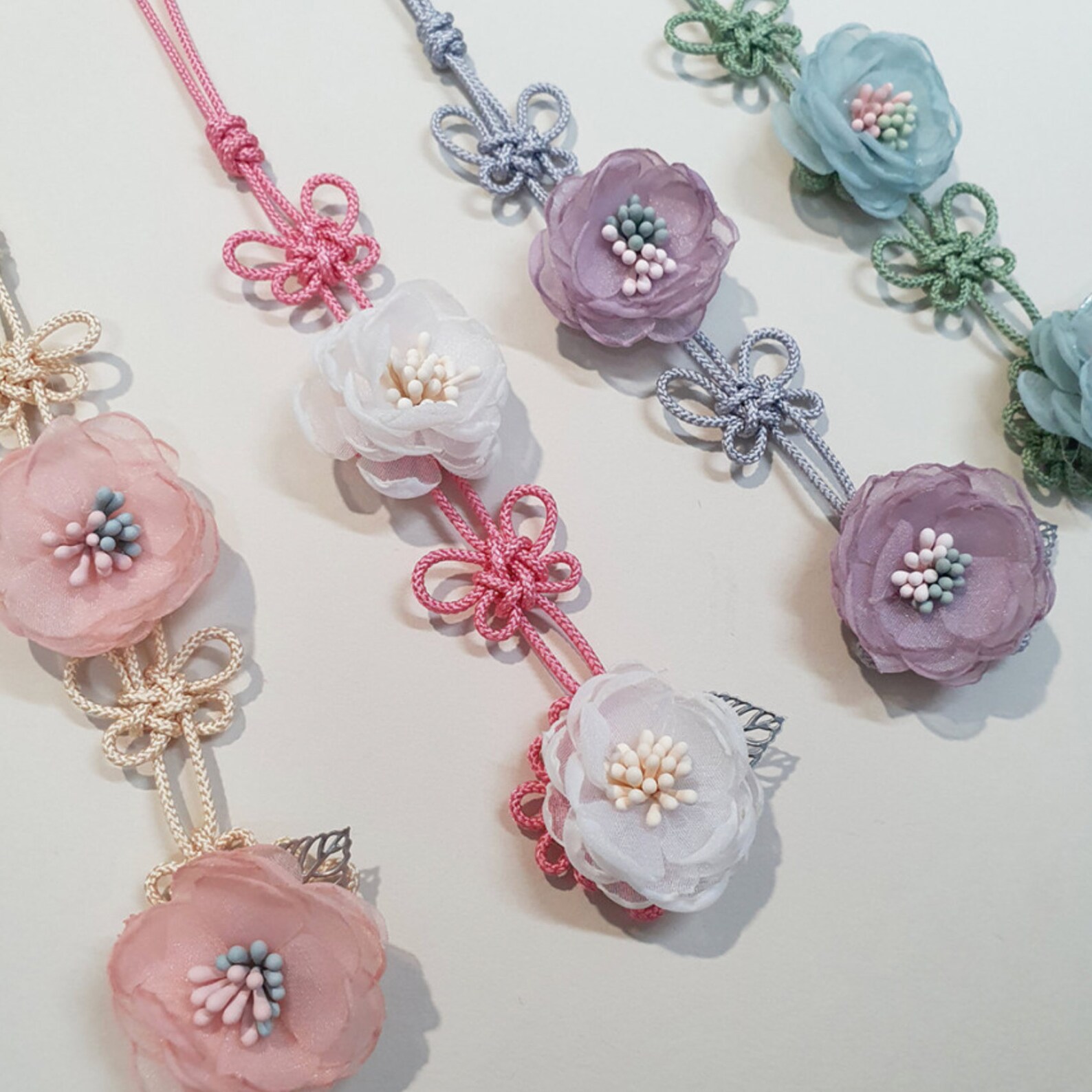 Pure Rose Norigae Accessory for Hanbok 노리개 | Etsy