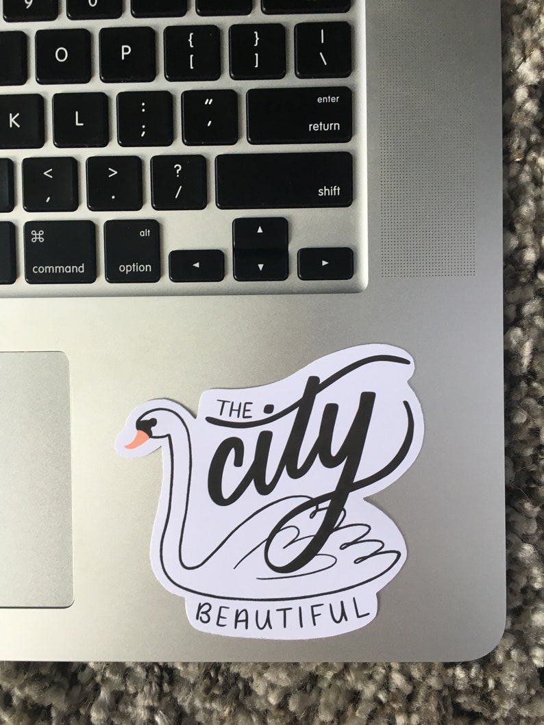 Orlando Florida Swan Sticker: Vinyl Decal (waterproof) - Etsy