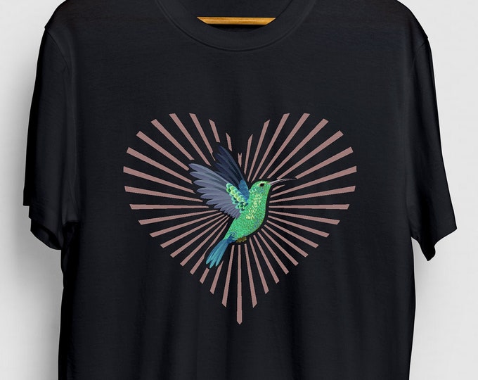 Hummingbird Shirt Flying Hummingbird Tee Humming Bird Shirt Cute ...