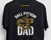 Ball Python Dad Shirt Ball Python Tee Herpetology Shirt - Etsy