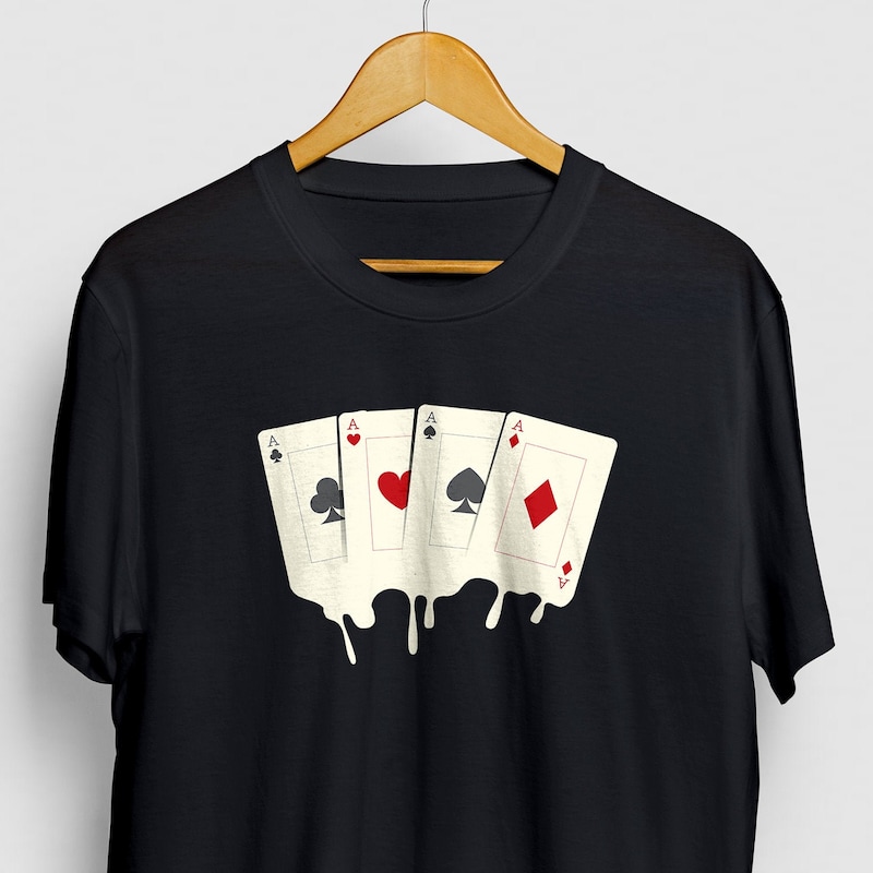 Poker Tshirt - Etsy