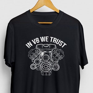 Car Guy Tshirt, Car Guy Shirt, V8 Engine, V8 Shirt, Manual Transmission ...