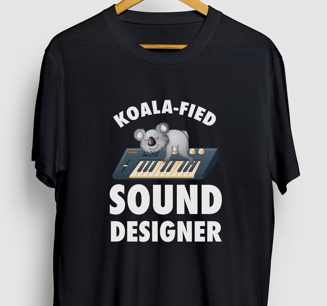 Koalafied Sound Designer Sound Designer Gift, Funny Audiology Shirt ...